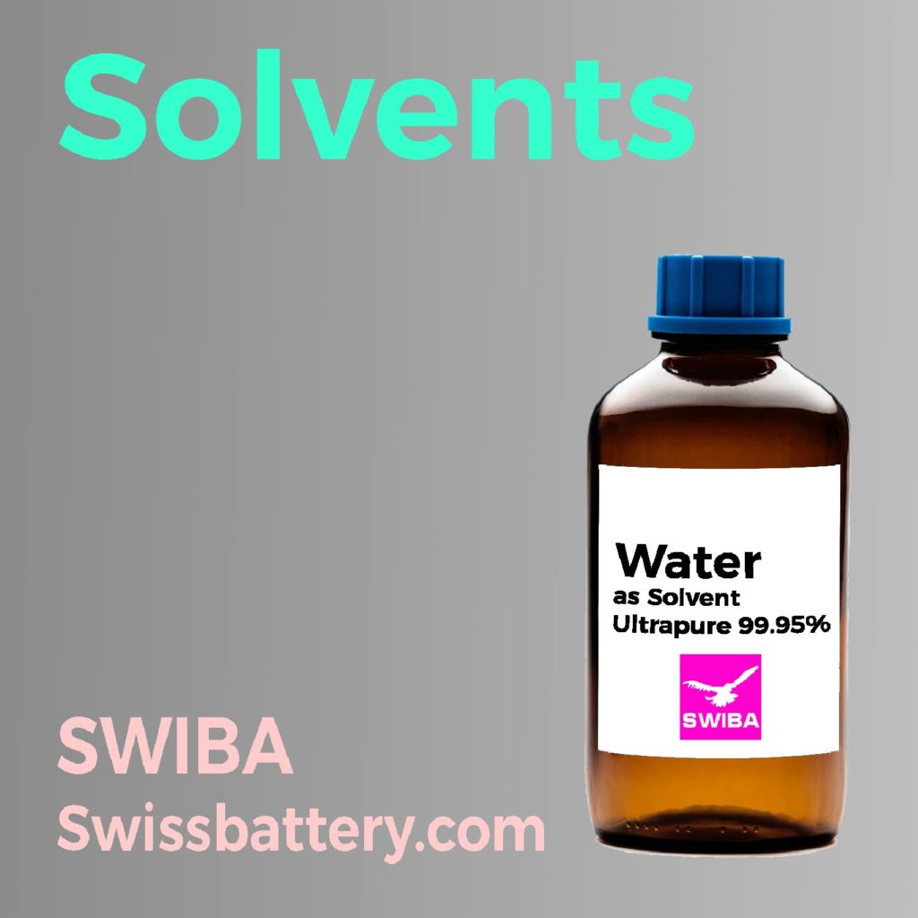 Products, Chemicals and Cell-Components | Swiss Battery SWIBA - The ...